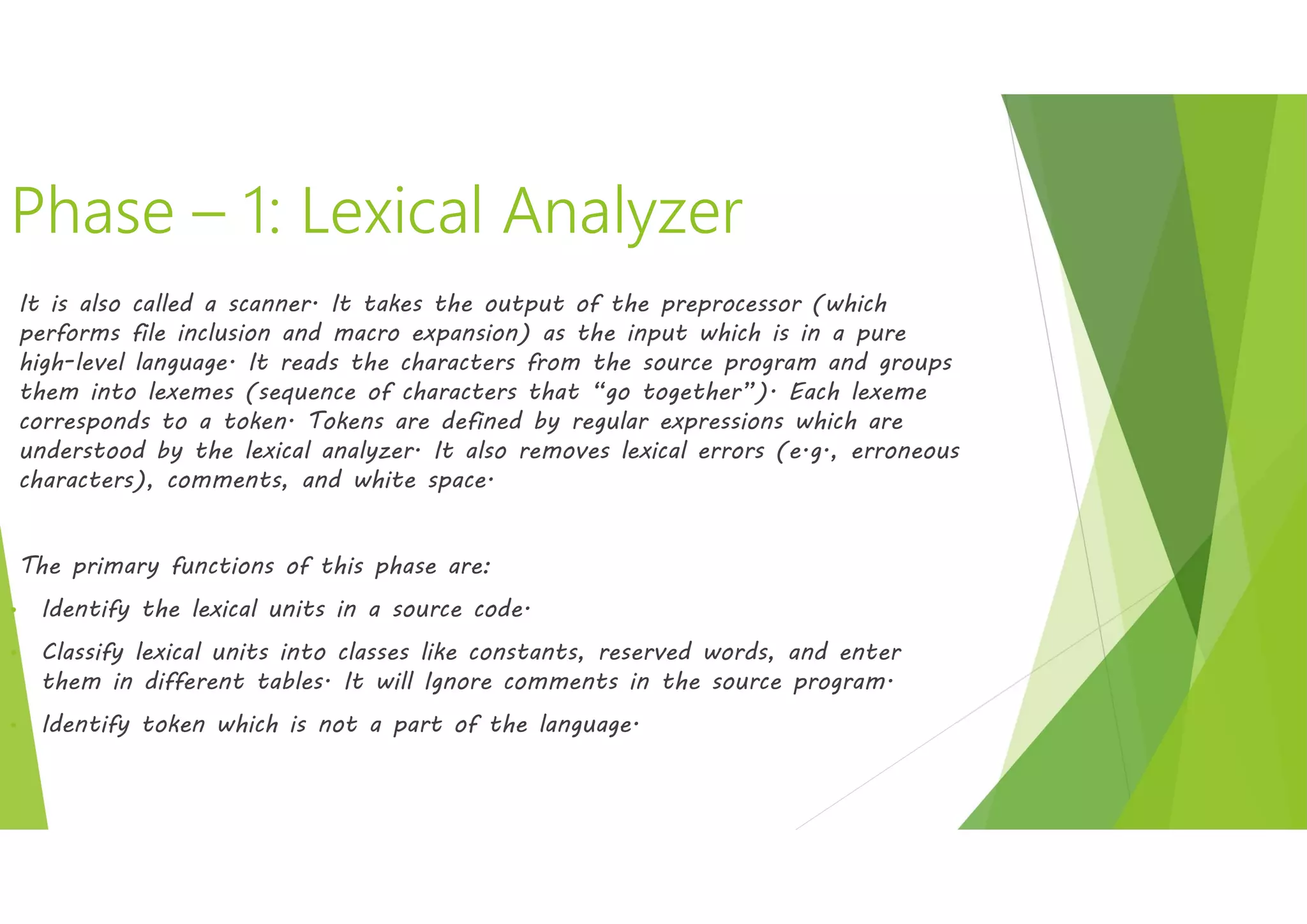 Phases of Compiler.pdf | Programming Languages | Computing