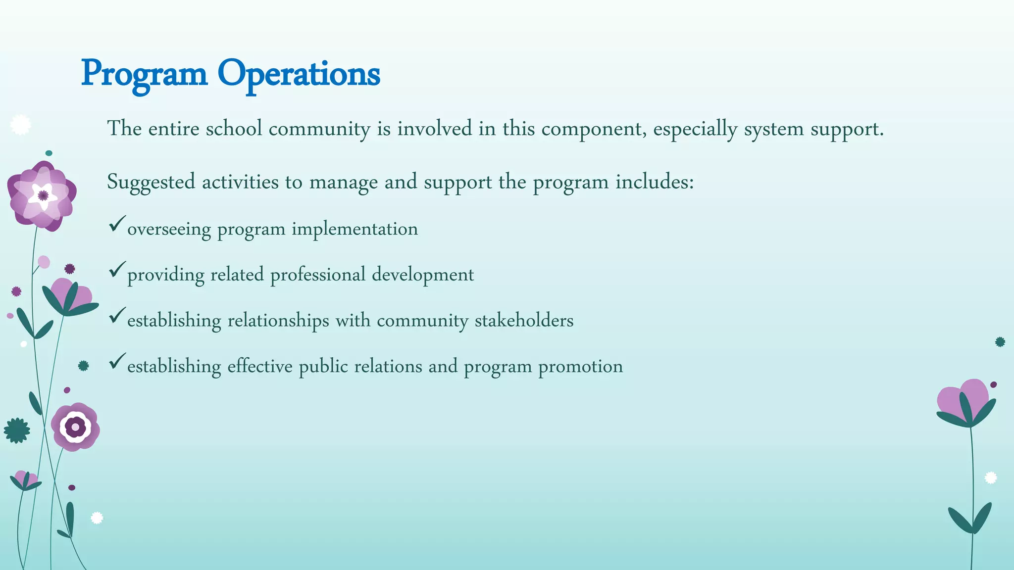 Phases of comprehensive program | PPT