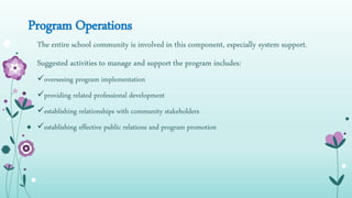 Phases of comprehensive program | PPT