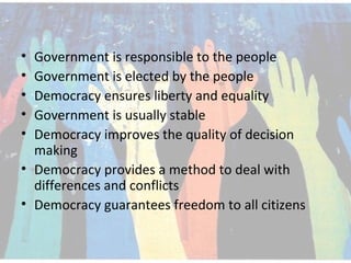 Phases of democracy | PPT