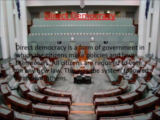 Phases of democracy | PPT | Civic affairs | Politics