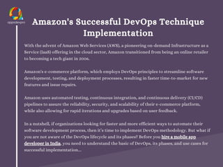 Exploring the Phases of DevOps Lifecycle: Case Studies and Tools | PDF