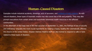 Introduction, Types and Phases of Disaster Management | PPTX