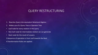 Phases of distributed query processing | PPTX
