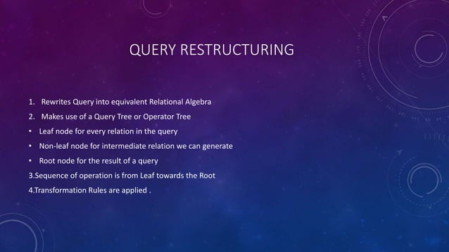 Phases of distributed query processing | PPTX