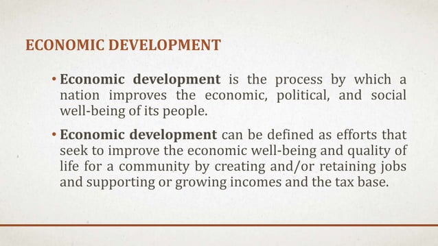 Phases of Economic Development | PPTX | Economy | Business and Finance