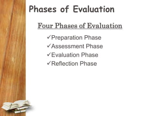 Phasesof evaluation | PPTX