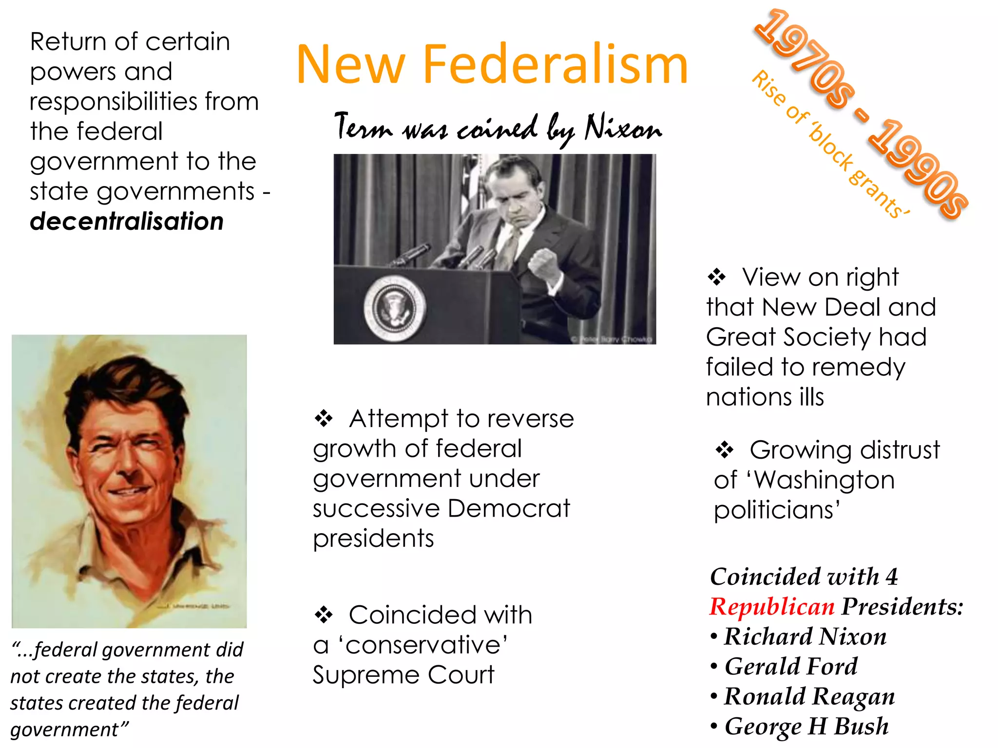 Phases of federalism | PPT