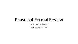 Phases of Formal Review in Software Engineering.pptx