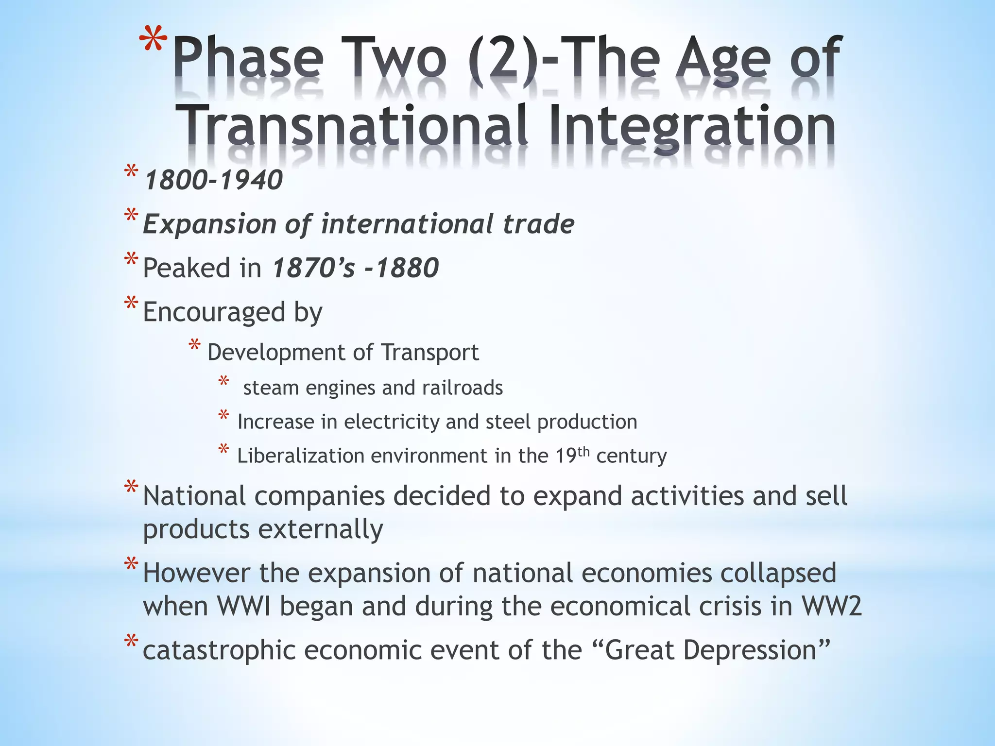 Phases of globalization(1) | PPTX