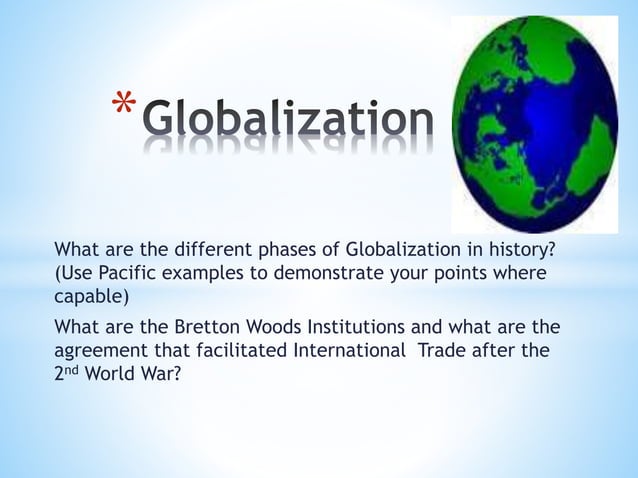 Phases of globalization(1) | PPTX