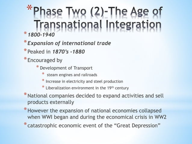 Phases of globalization(1) | PPTX