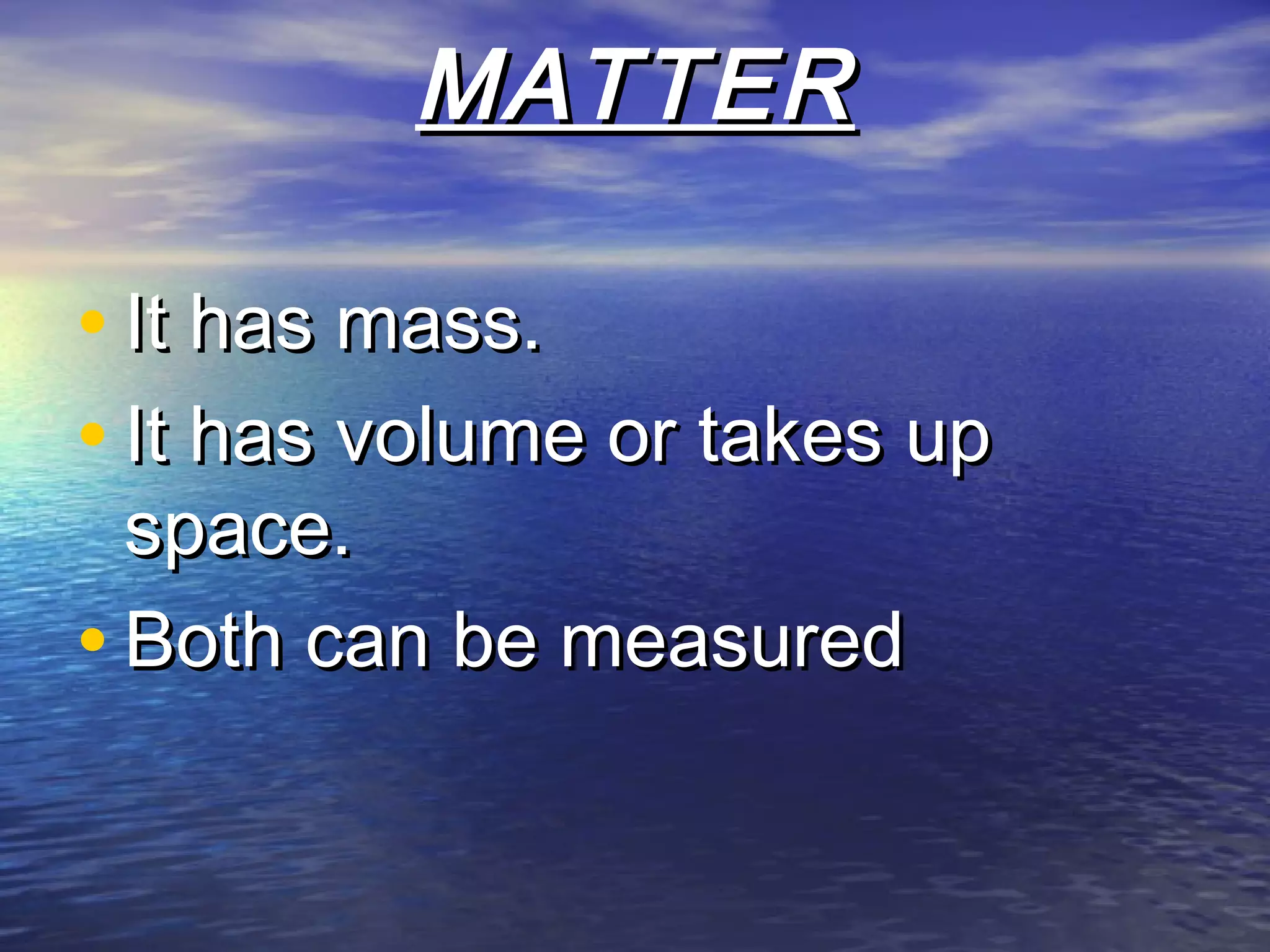 Phases of matter overview | PPT