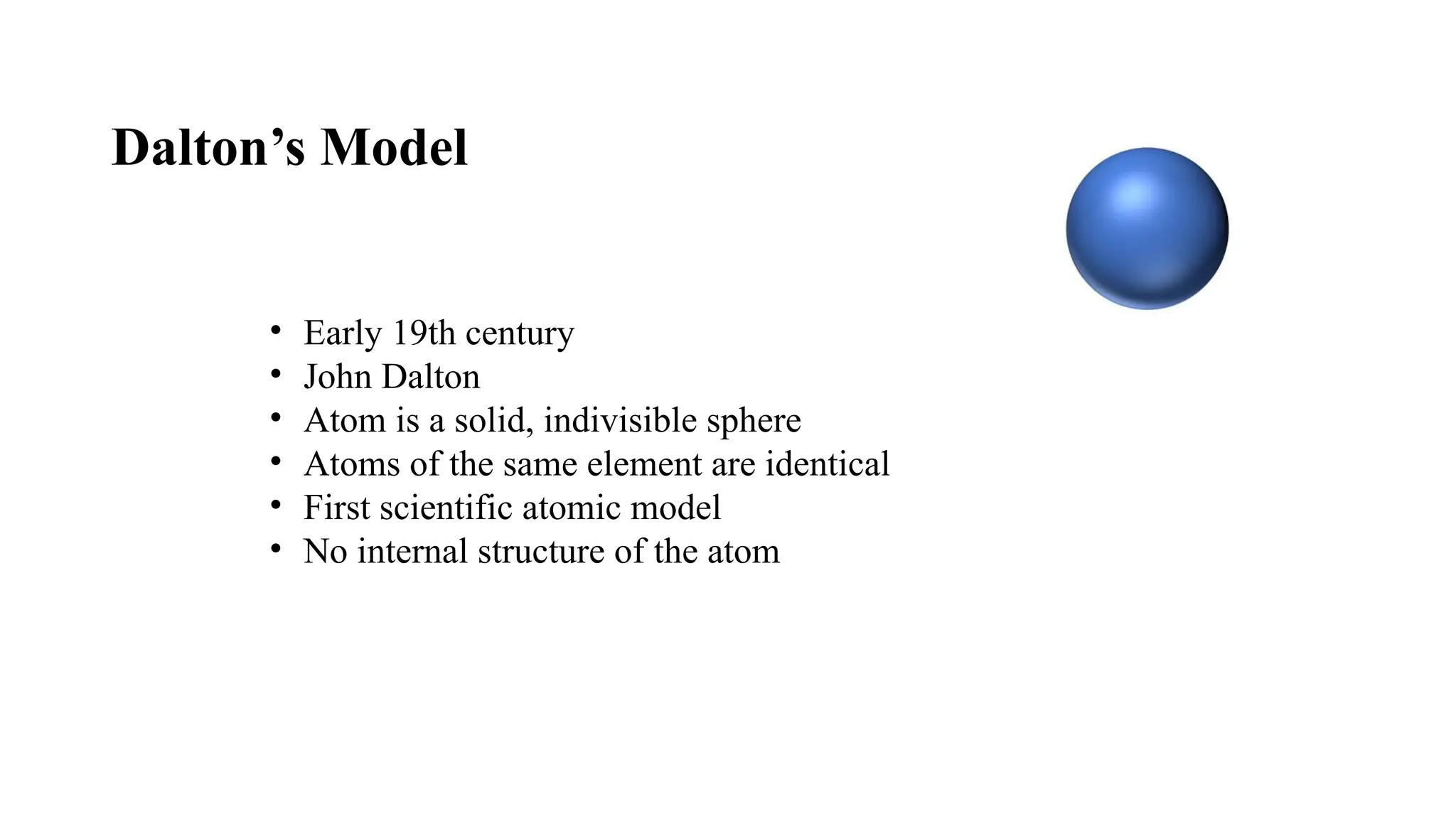 History of atoms. Different models of atomic model. | PPTX
