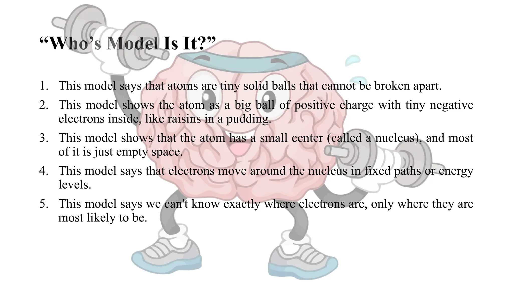 History of atoms. Different models of atomic model. | PPTX