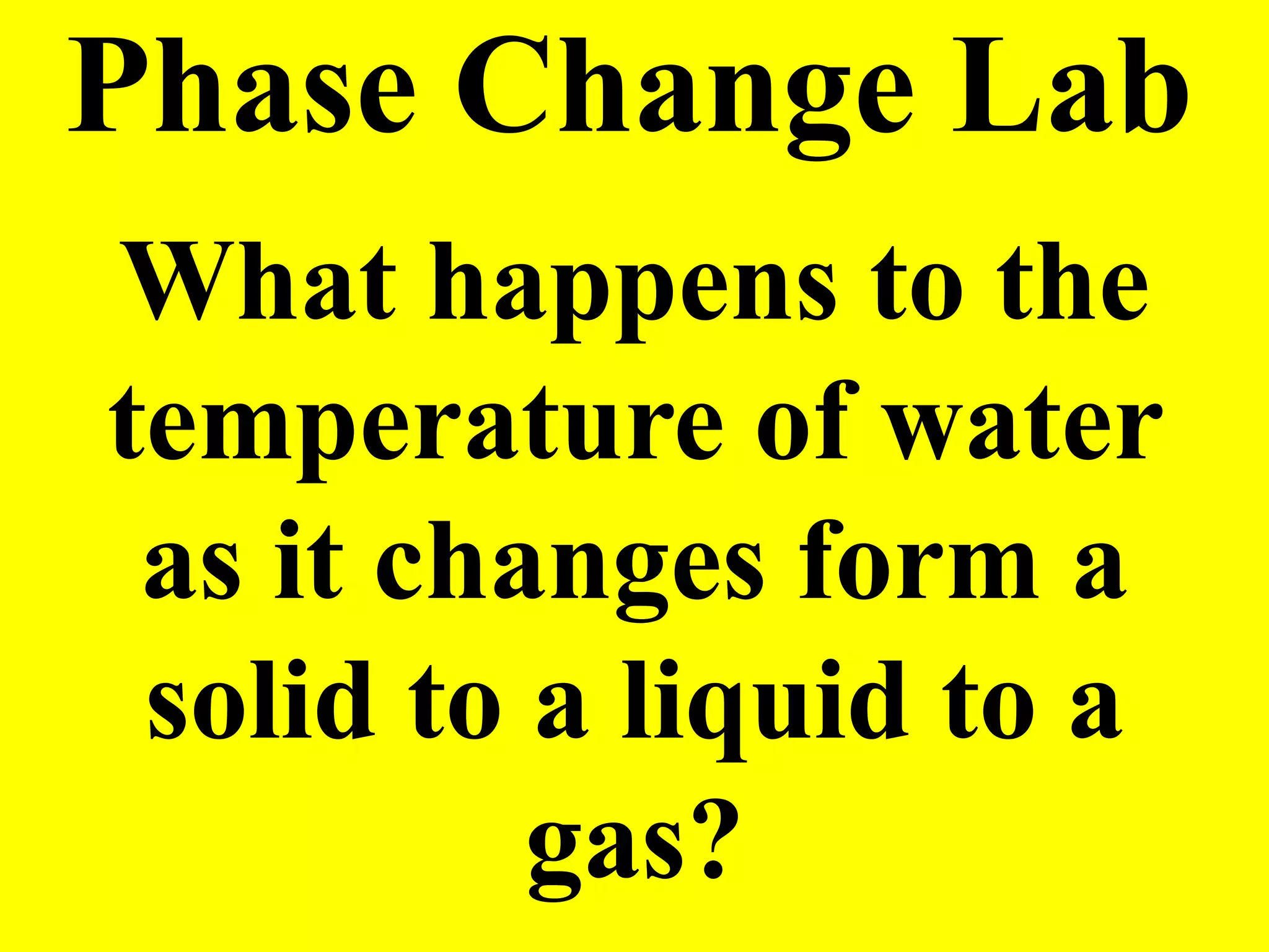 Phases of matter & phase changes | PPTX