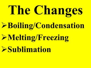Phases of matter & phase changes | PPTX