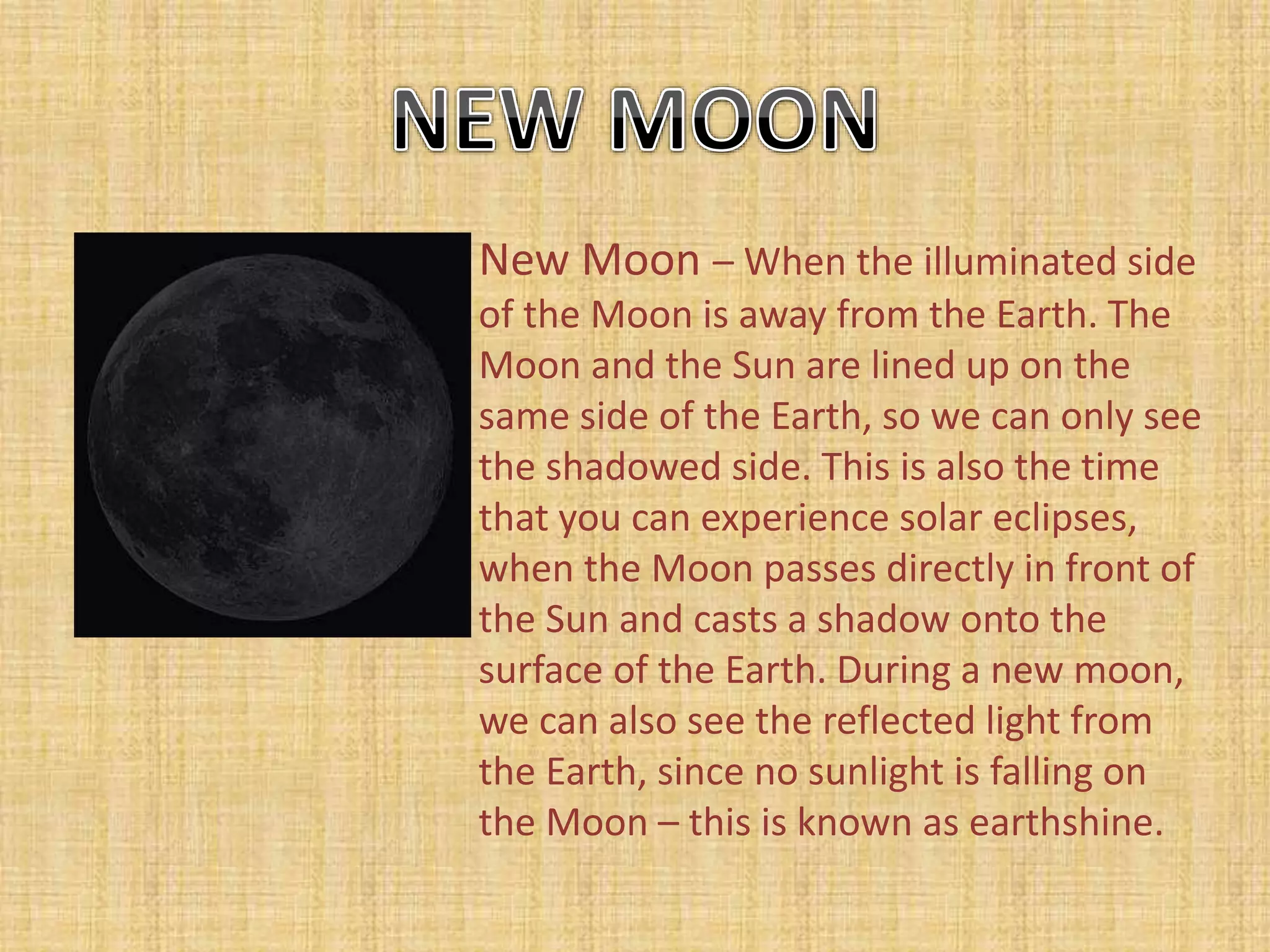 Phases of moon | PPTX