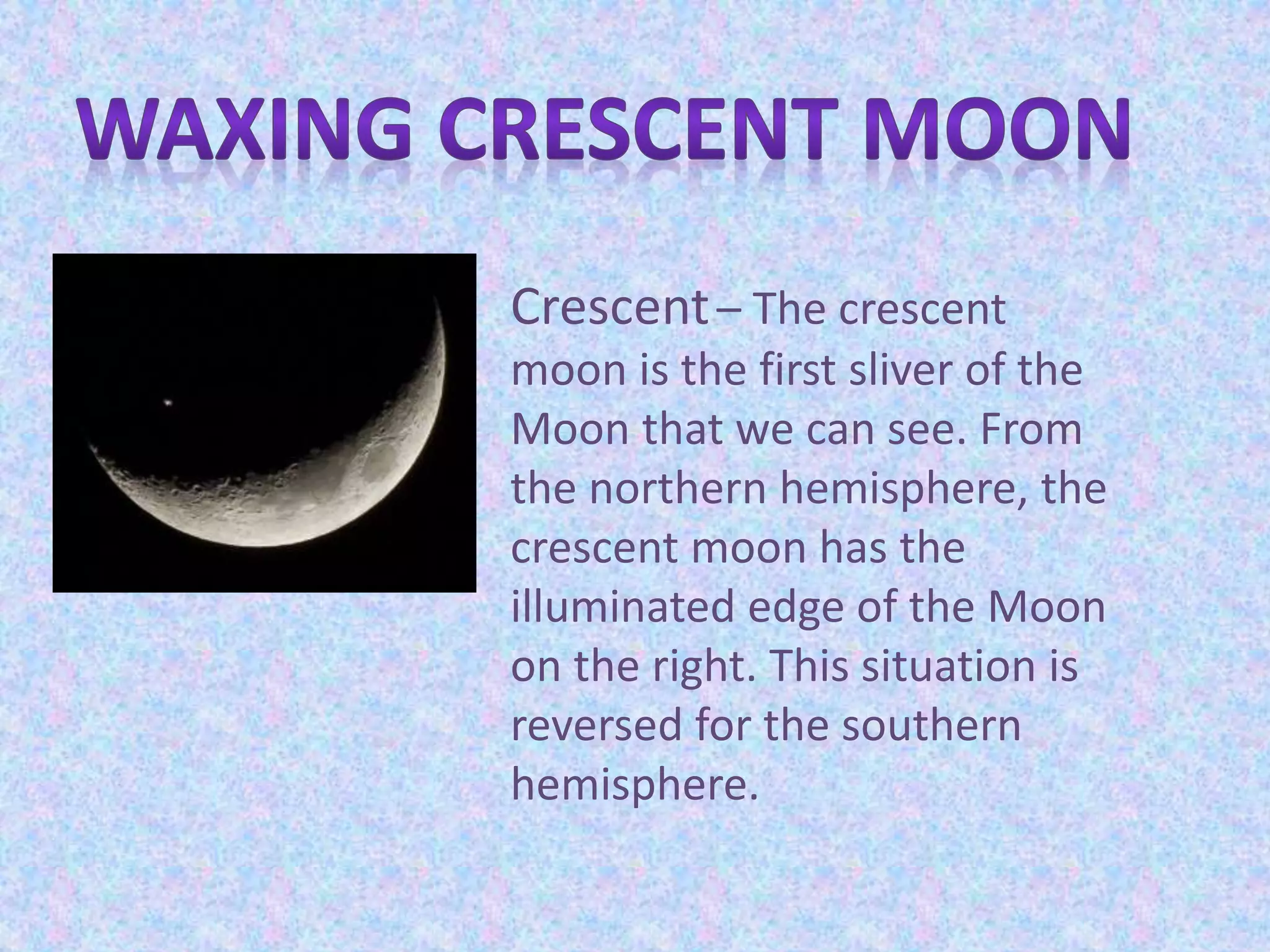 Phases of moon | PPTX