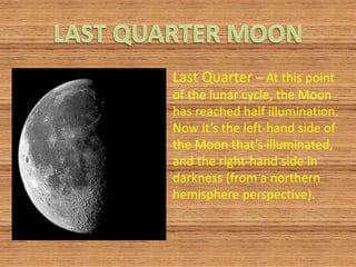 Phases of moon | PPTX