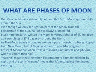 Phases of moon | PPT