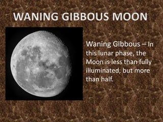 Phases of moon | PPTX