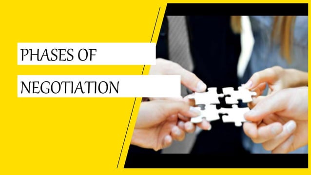 Phases of negotiation | PPTX | Business | Business and Finance