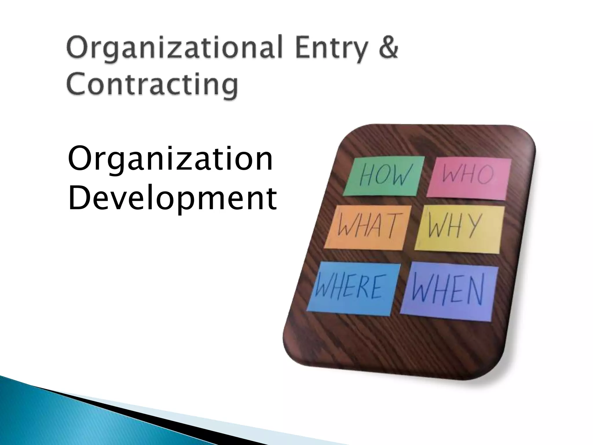 Phases of Organizational Development | PPTX
