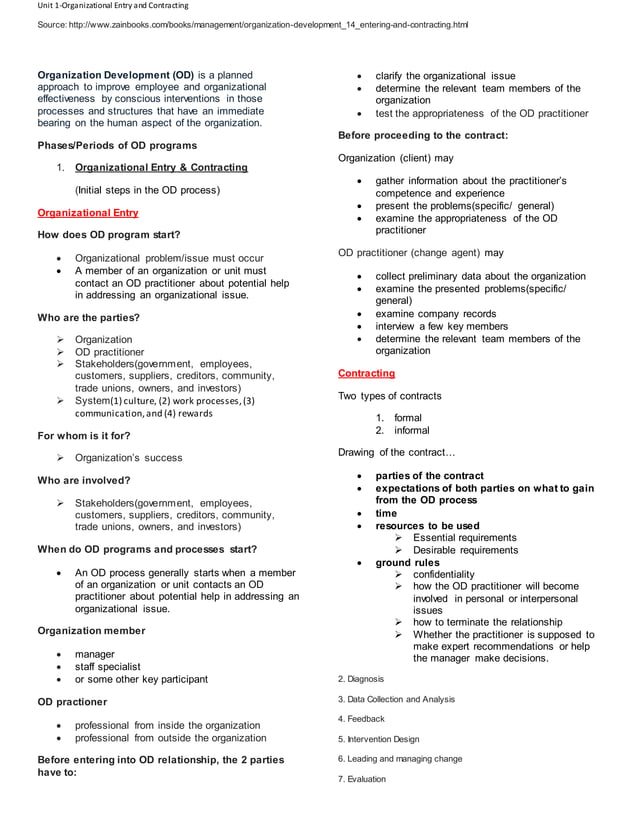 Phases of od | DOCX