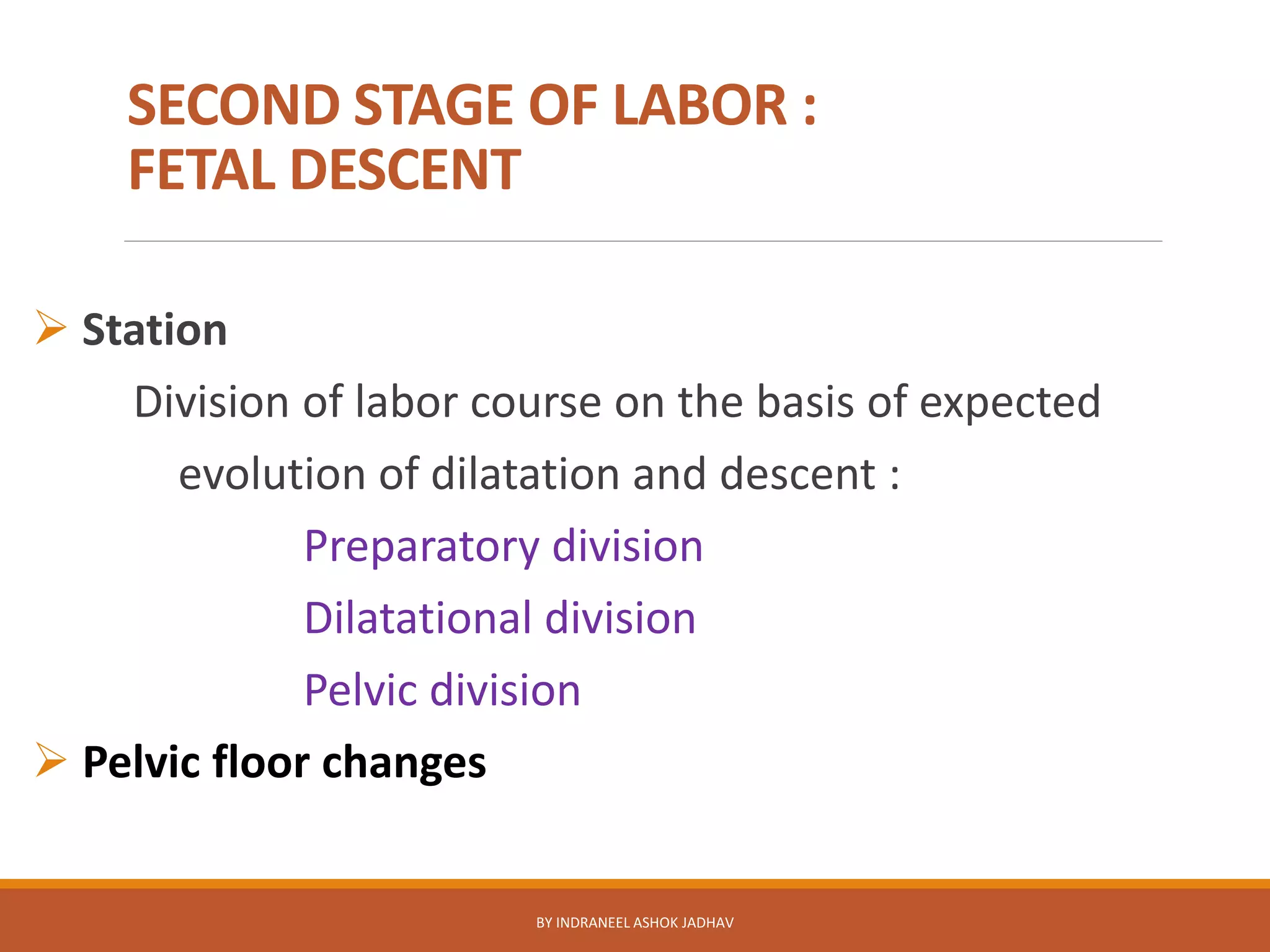 Phases of parturition | PPTX