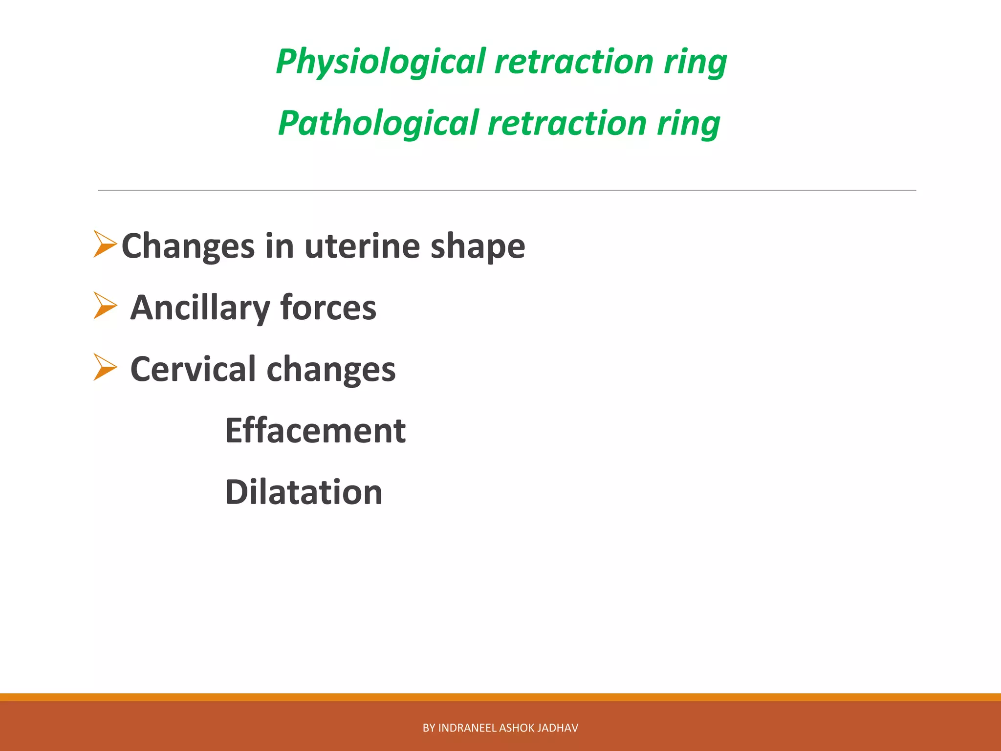 Phases of parturition | PPTX