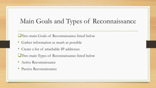 Phases of penetration testing | PPTX