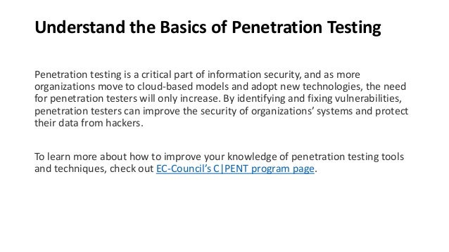 Phases of Penetration Tetsing - EC-Council.org
