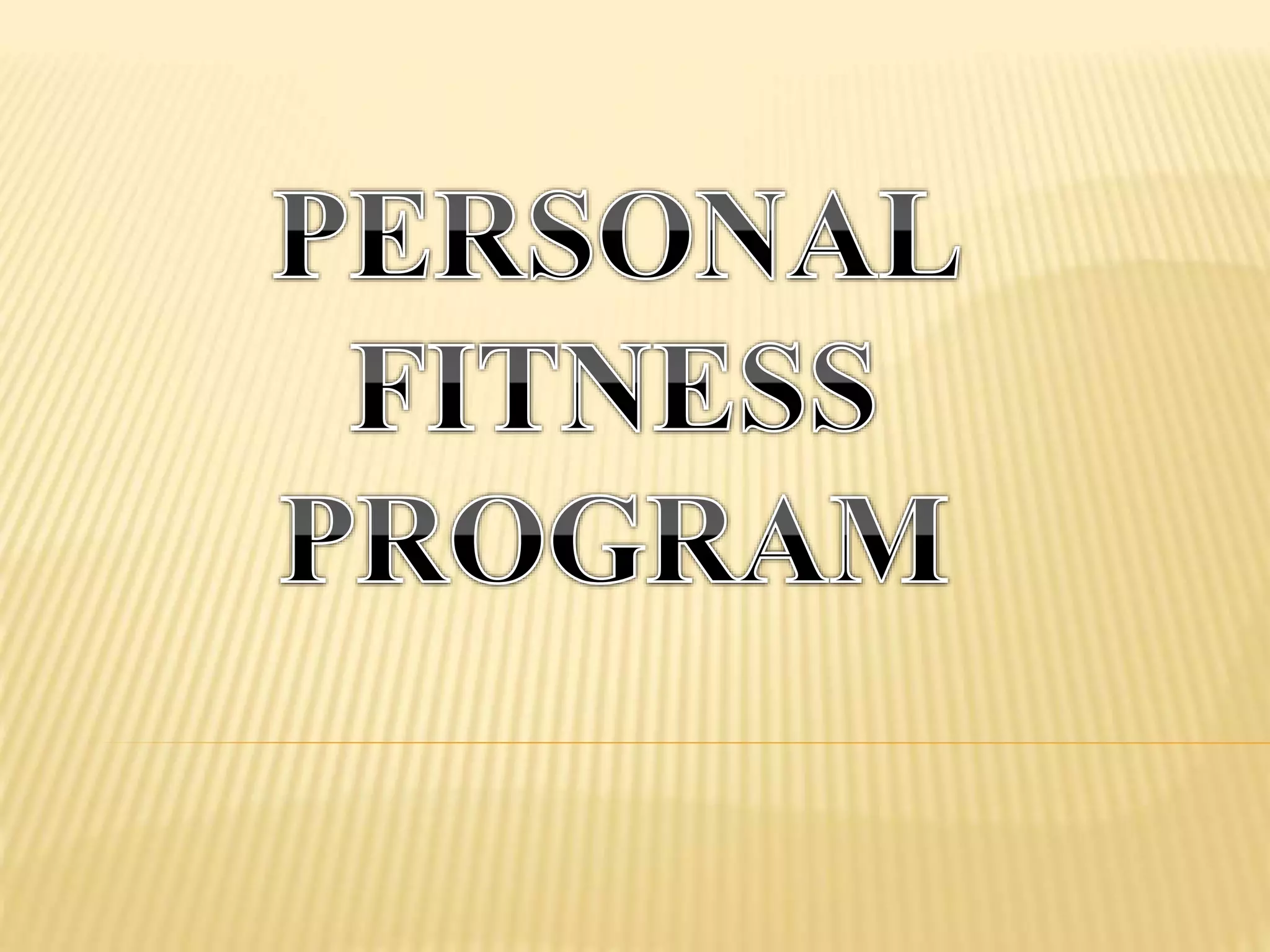 Phases of Physical Fitness | PPTX