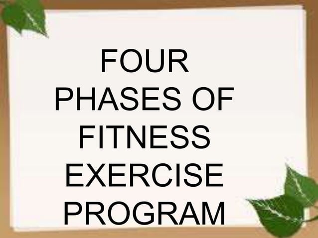 Phases of Physical Fitness | PPTX