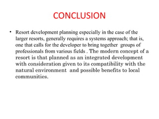 Phases of resort development process | PPT