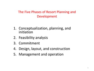 Phases of resort development process | PPT
