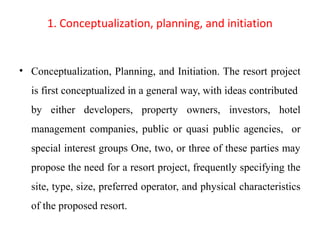 Phases of resort development process | PPT