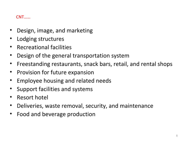 Phases of resort development process | PPT | Developmental Sites | Real ...