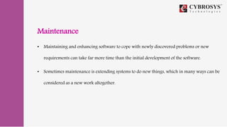 Phases of software development | PPTX