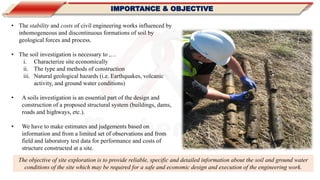 Phases of soil investigation | PDF