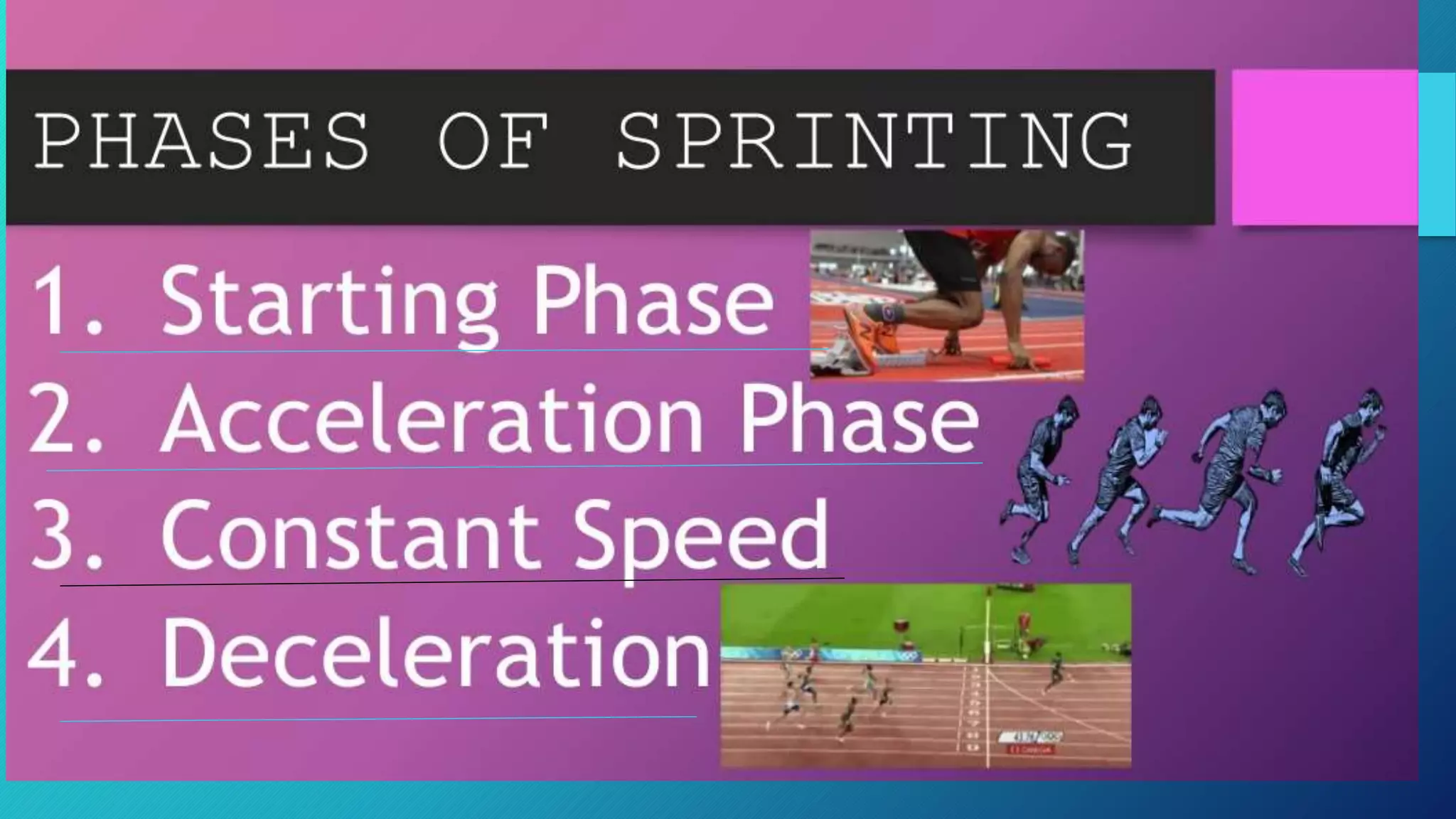 Phases of sprinting | PPTX