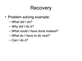 Phases of the Acting Out Cycle MO SW-PBS SI 2008 | PPT