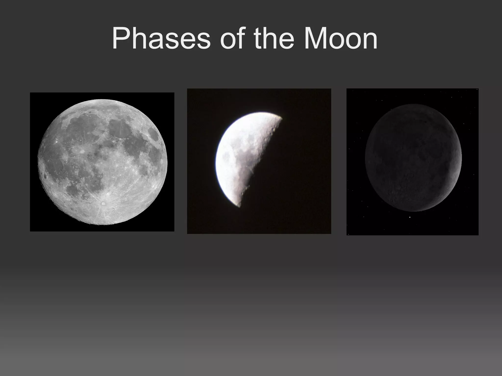 Phases Of The Moon | PPT