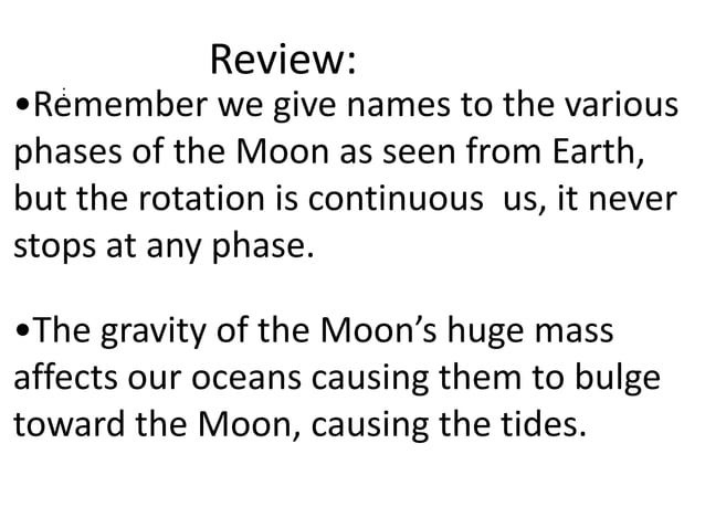 Phases of the moon (Teach) | PPTX