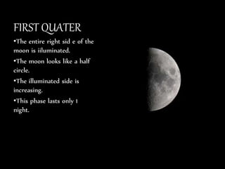 Phases of the moon | PPTX