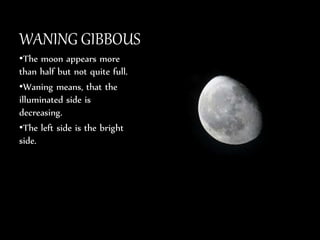 Phases of the moon | PPTX