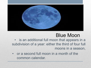 Phases of the moon | PPTX