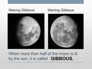 Phases of the moon | PPTX
