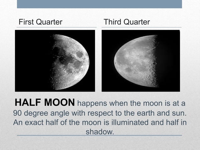 Phases of the moon | PPTX